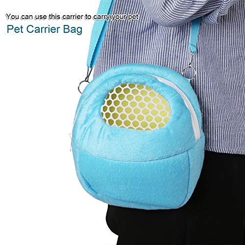 Dibiao Hamster Carrier Bag Guinea Pig Carrier Small Animal Carrier for Small Pets Hedgehog, Hamsters, Sugar Glider, Chinchilla, Guinea Pig and Squirrel