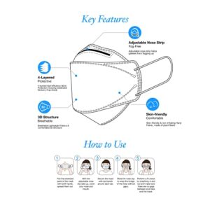 [Made in Korea] Bella Premium Hanji Mask (50, Light Beige): Filter Efficiency ≥ 97%, 4-Layer Breathable Quality 3D Mask with Adjustable Nose Strip