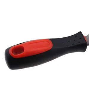 Micro Traders 14Inch Double Sided Hoof Rasp, with Rubber Handle Farrier Tool Coarse Medium Cut (350x40mm)