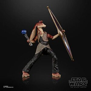 STAR WARS The Black Series Jar Jar Binks 6-Inch-Scale The Phantom Menace Collectible Deluxe Action Figure, Kids Ages 4 and Up