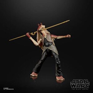 STAR WARS The Black Series Jar Jar Binks 6-Inch-Scale The Phantom Menace Collectible Deluxe Action Figure, Kids Ages 4 and Up