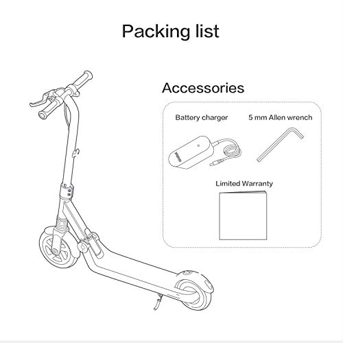 Segway Ninebot ZING E8 Kids Electric Kick Scooter for Boys and Girls,Lightweight and Foldable, New Electric Boost Riding Mode, Blue