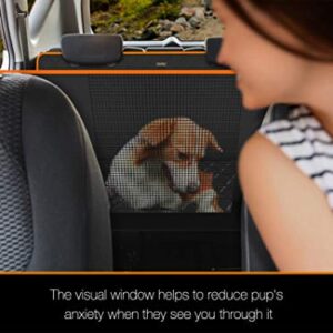 iBuddy XXL Dog Seat Cover for Trucks with Mesh Window Waterproof Dog Truck Hammock Durable Back Seat Cover for Full Size Pickup Trucks Machine Washable X-Large Truck Pet Seat Cover for Dodge Ram 1500