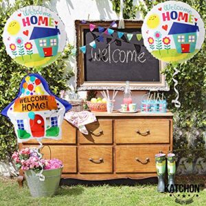 Welcome Home Balloons with House Shaped Balloons - Welcome Home Decorations | Welcome Home Party Decorations | House Warming Balloons | Welcome Home Balloons Decorations | Back To School Decorations