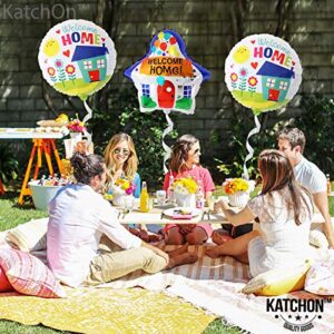 Welcome Home Balloons with House Shaped Balloons - Welcome Home Decorations | Welcome Home Party Decorations | House Warming Balloons | Welcome Home Balloons Decorations | Back To School Decorations