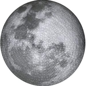 Round Jigsaw Puzzle Educational Game Moon Large 26 Inch 1000 Pieces