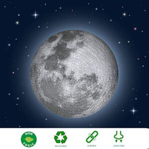 Round Jigsaw Puzzle Educational Game Moon Large 26 Inch 1000 Pieces