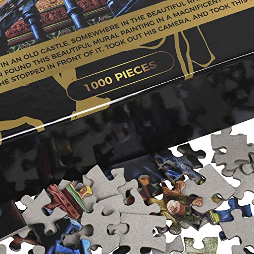 GamEnigma 1000 Piece Jigsaw Puzzle – Gallery of Ancestors Puzzles for Adults – Premium Quality Materials – Includes Poster – Gorgeous Vibrant Colors – Unique Design – Ideal for Framing, Present, Hobby