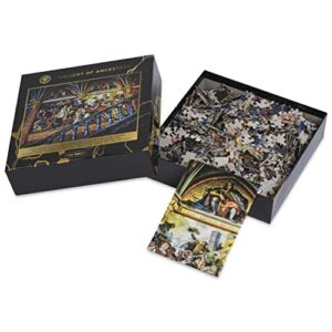 GamEnigma 1000 Piece Jigsaw Puzzle – Gallery of Ancestors Puzzles for Adults – Premium Quality Materials – Includes Poster – Gorgeous Vibrant Colors – Unique Design – Ideal for Framing, Present, Hobby