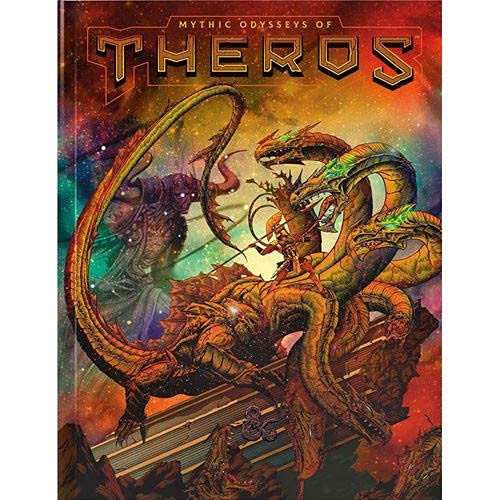 D&D RPG: Mythic Odysseys of Theros Hard Alternate Cover