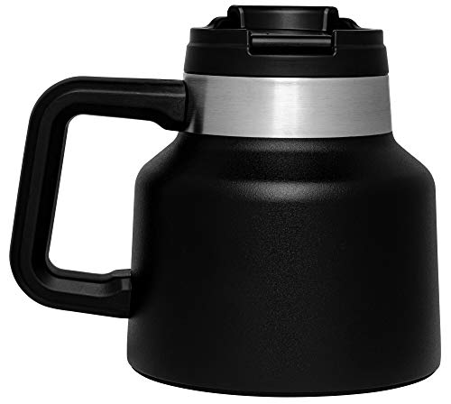 Stanley 10-02873-038 The Tough-To-Tip Admiral's Mug Matte Black 20OZ / .59L