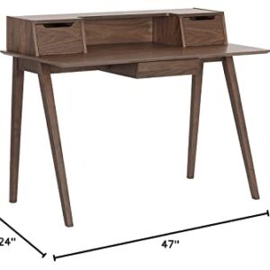 Sunpan Office Desk, Walnut (104825)