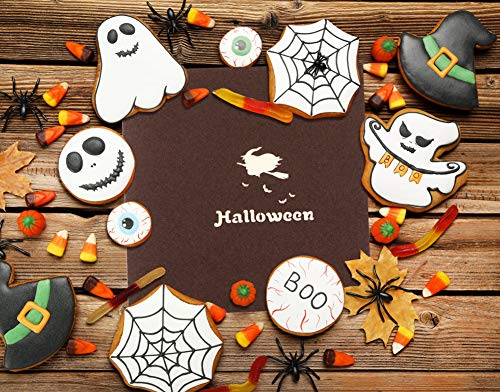 SICOHOME Halloween Greeting Card,6"x 6" 3D Halloween Castle Pop Up Greeting Card with Envelope for Kids