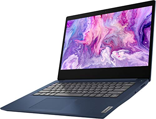 Lenovo IdeaPad 3 Laptop, 14" Full HD Narrow-Bezel Screen, AMD Ryzen 3 3250U Dual-Core Processor, 8GB DDR4 Memory, 1TB Hard Disk Drive, Webcam, HDMI, Wi-Fi, Windows 10 Home, Abyss Blue