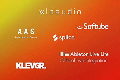 PreSonus AudioBox 96 Audio Interface Full Studio Kit w/Studio One Artist Software Pack w/Novation Launchpad X Grid Controller for Ableton Live, Eris 3.5 Pair Studio Monitors & 1/4” Instrument Cable