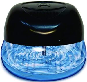 bluonics fresh aire water based air revitalizer with 7 led color changing light. air freshener for small and large rooms