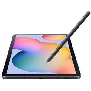 Samsung Galaxy Tab S6 Lite w/S Pen (64GB, WiFi + Cellular) 4G LTE Tablet & Phone (Makes Calls) GSM Unlocked SM-P615, International Model (Oxford Gray)