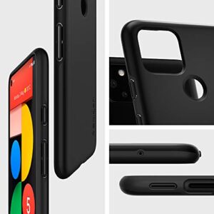 Spigen Thin Fit Designed for Pixel 5 Case (2020) - Black