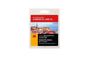 kodak ink cartridge cannon 246xl tricolor