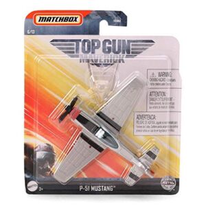 matchbox mb topgun p-51 mustang 6/16