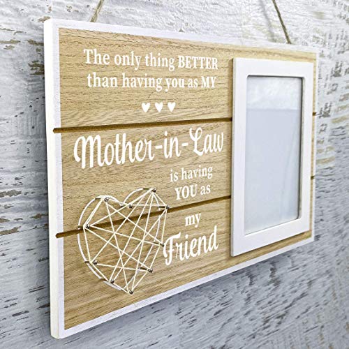 GIFTAGIRL Mother in Law Mothers Day or Birthday Gifts - Lovely Mother in Law Gifts with a Beautiful Message and Meaning, A Very Unique Gift Idea for Any Occasion, and Arrive Beautifully Gift Boxed