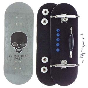 P-REP We Out Here - Solid Performance Complete Wooden Fingerboard (Chromite, 34mm x 97mm)