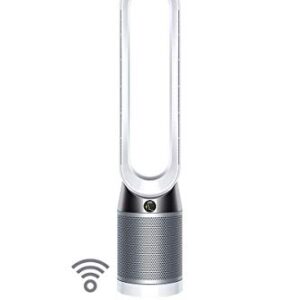 Dyson TP04 Pure Cool Purifying Connected Tower Fan, White (Refurbished)