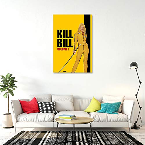 POSTER STOP ONLINE Kill Bill Volume 1 - Movie Poster (Regular Style - Black Mamba & Katana) (Size 24 x 36)