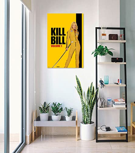 POSTER STOP ONLINE Kill Bill Volume 1 - Movie Poster (Regular Style - Black Mamba & Katana) (Size 24 x 36)