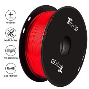 3D Printer PLA Filament 1.75mm，Silk Sparkle Black+Silk red