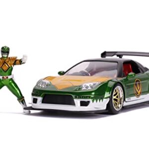 Jada 1:24 Diecast 2002 Honda NSX with Green Ranger Figure