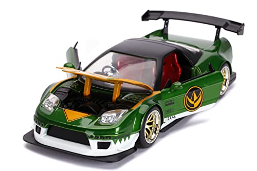 Jada 1:24 Diecast 2002 Honda NSX with Green Ranger Figure