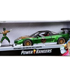 Jada 1:24 Diecast 2002 Honda NSX with Green Ranger Figure