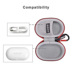 RLSOCO Carrying Case for Samsung Galaxy Buds +/Galaxy Buds Plus/Galaxy Buds True Wireless Earbuds 2020/2019/2018 (Black)