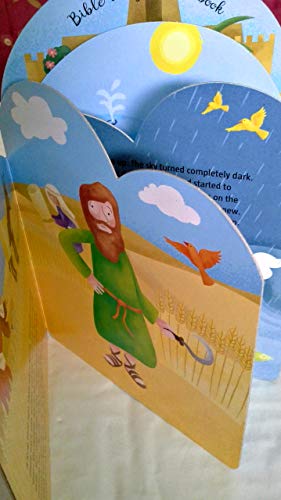 Greenbrier International Bible Story Picture Books: Story of Daniel, Moses, Jonah & Noahs Ark Board Books - Set of 4