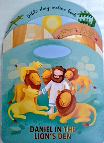 Greenbrier International Bible Story Picture Books: Story of Daniel, Moses, Jonah & Noahs Ark Board Books - Set of 4