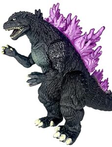 twcare godzilla toy action figure: king of the monsters, 2020 movie series movable joints soft vinyl, carry bag