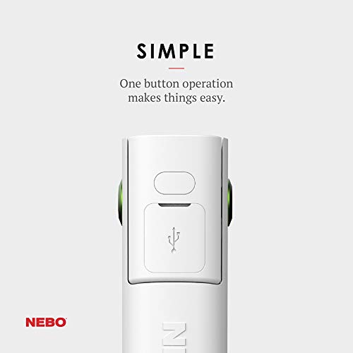 EdisonBright NEBO PAL-360 3-in-one Power Bank,Light and Fan NEB-WLT-0027 LED Reading Light