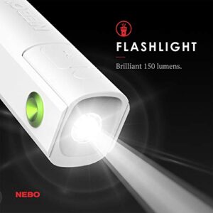 EdisonBright NEBO PAL-360 3-in-one Power Bank,Light and Fan NEB-WLT-0027 LED Reading Light