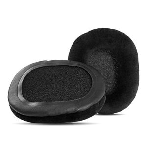 replacement earpads ear cushion compatible with turtle beach stealth 450 420x 520 headset repair parts (black1)