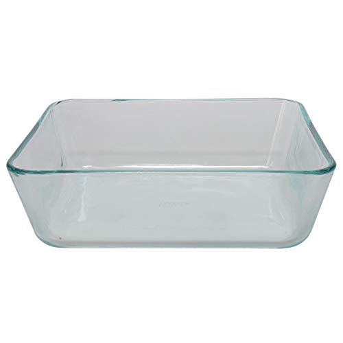 Pyrex 7212 11-Cup Rectangle Clear Glass Food Storage Dish Made in the USA