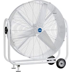 global industrial outdoor rated 42" mobile tilt drum blower fan, 15000 cfm, 1/2 hp