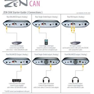 iFi ZEN CAN Balanced Desktop Headphone Amp and Preamp with 4.4mm Outputs [US Pin]