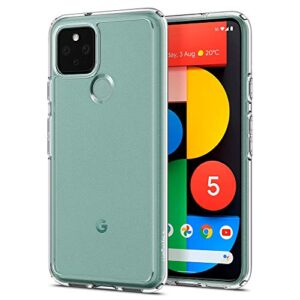 spigen ultra hybrid designed for pixel 5 case (2020) - crystal clear