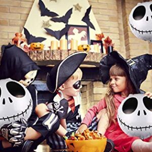 10PCS Halloween Skeleton Demon Aluminum Foil Balloon, Suitable for Halloween, Cosplay Theme Party Decoration, Wedding Birthday Party Decoration(18 Inches)