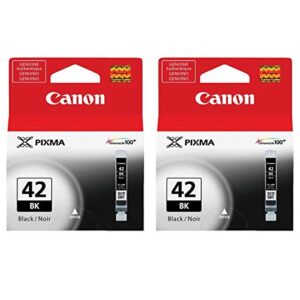 canon 2 pack cli-42 black ink cartridge