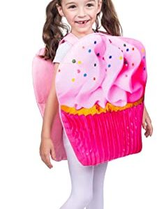 Dress Up America Cupcake Costume For Kids - Sugar Sweet Pink Cupcake Costume (Medium 8-10/Large)