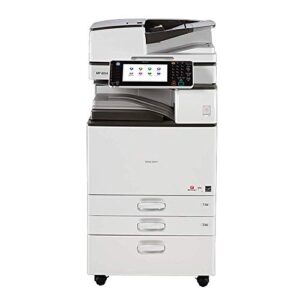 ricoh aficio mp 3554 a3 monochrome laser multifunction copier - 35ppm, copy, fax, print, scan, auto duplex, network, 1200 x 1200 dpi, 4 trays, stand, comes with pre-installed postscript 3 supplement