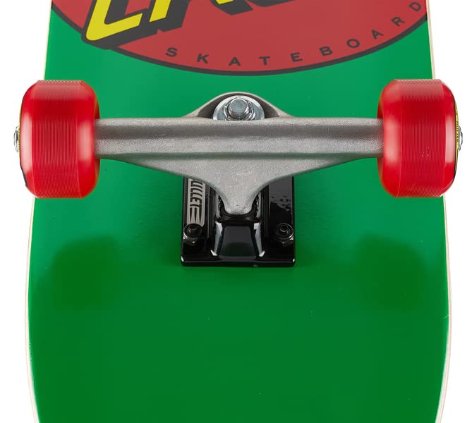 SANTA CRUZ Classic Dot Mid Sk8 Completes, Green 7.80in x 31.00in