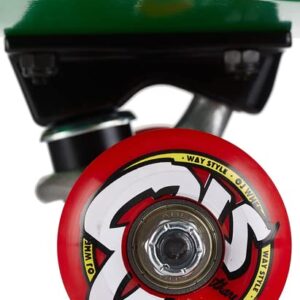 SANTA CRUZ Classic Dot Mid Sk8 Completes, Green 7.80in x 31.00in